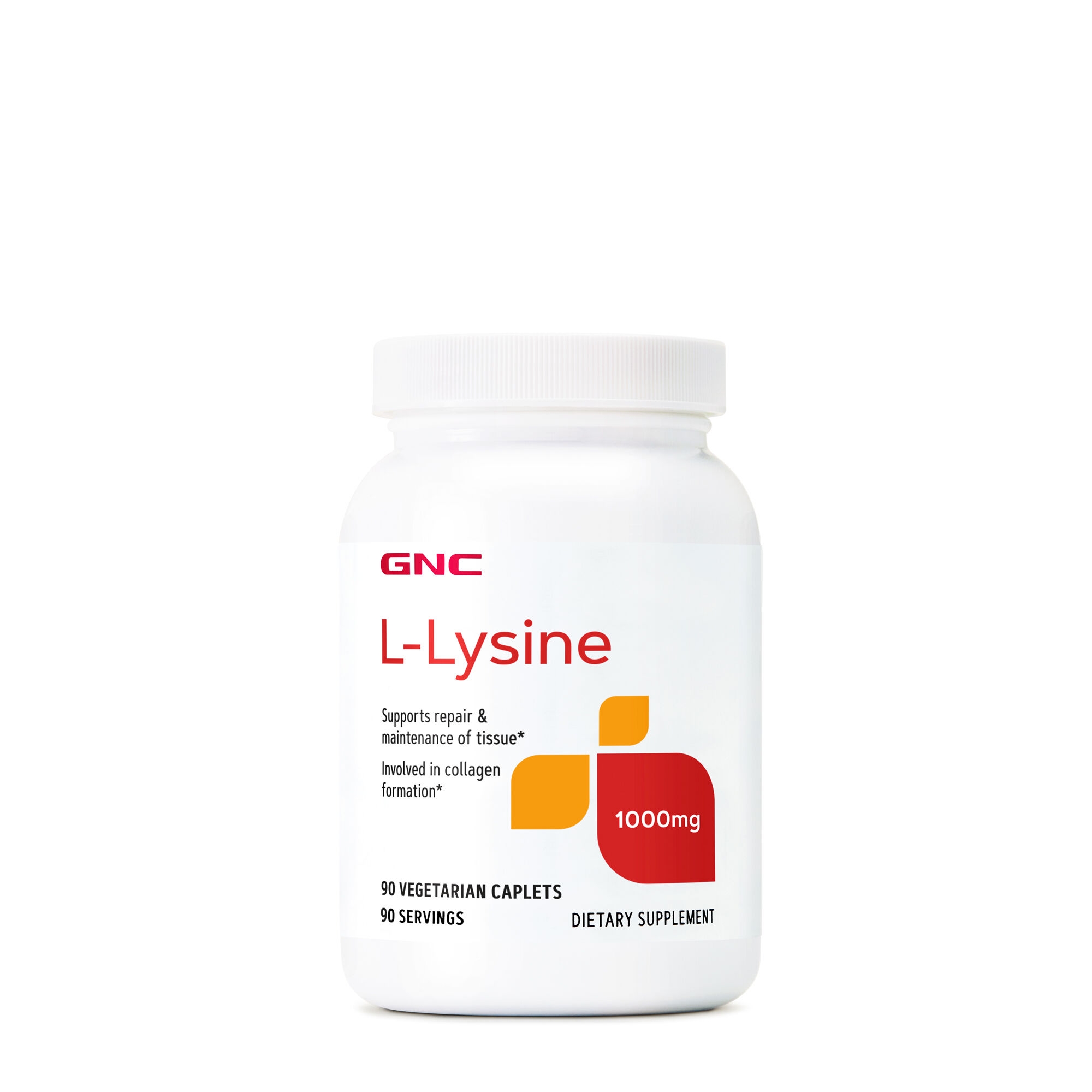 GNC L-Lysine 1000 mg, L-Lizina, 90 tb - GNC Romania - GNC Live Well RO