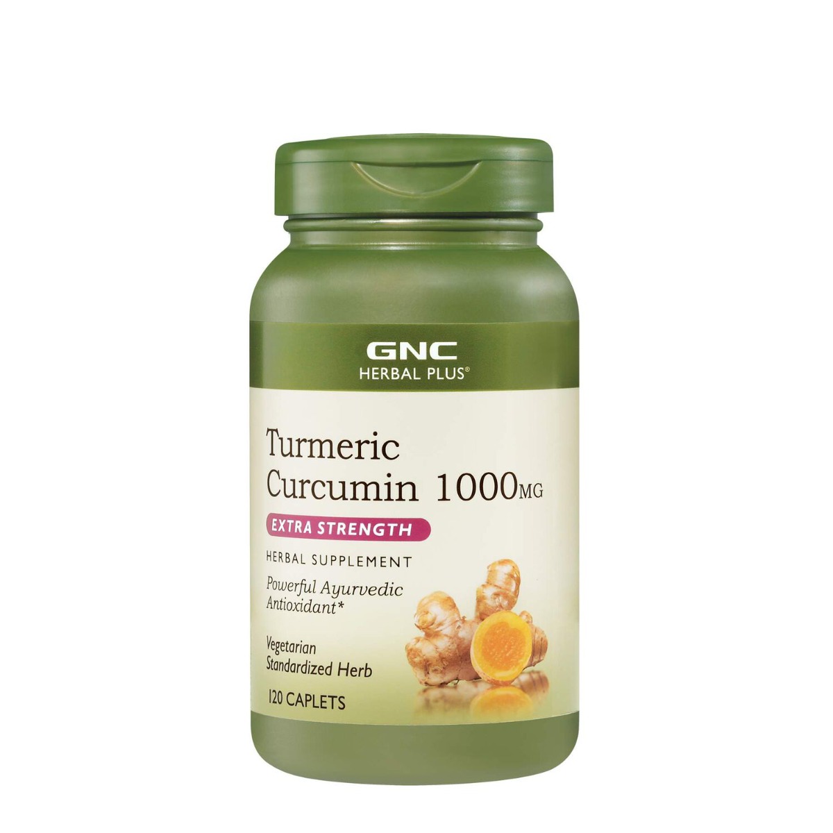 GNC Herbal Plus® Turmeric Curcumin 1000 Mg, 120 tb - GNC Romania - GNC ...