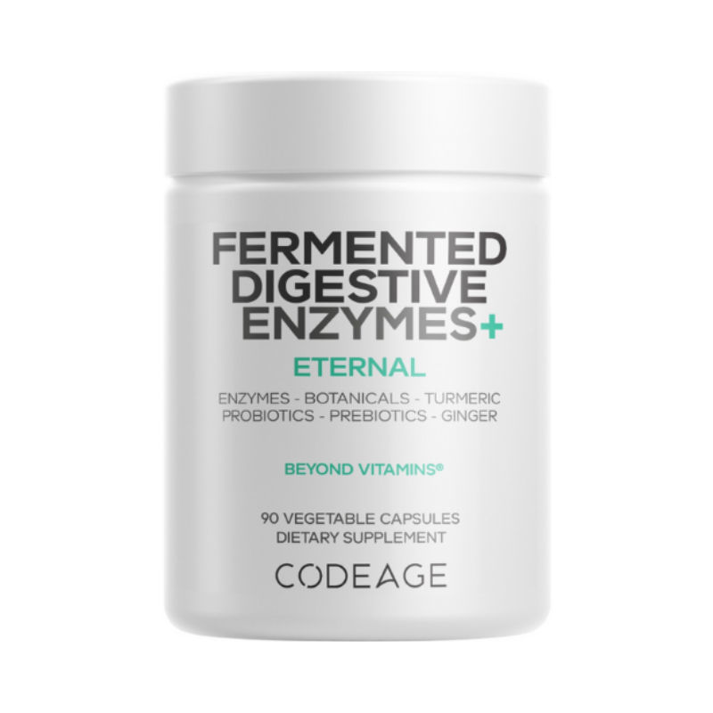 CodeAge Fermented Digestive Enzymes with Probiotics & Prebiotics, 90 ...
