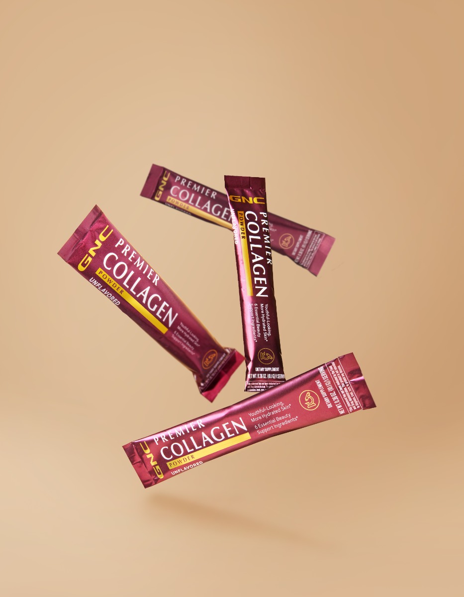 GNC Premier Collagen Powder, Formula Premium de Peptide de Colagen ...