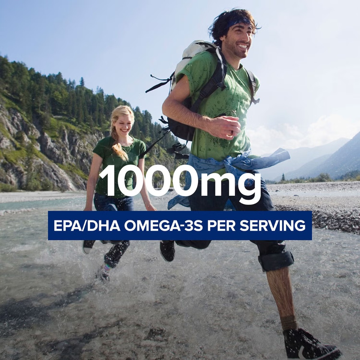 GNC Triple Strength Fish Oil, Ulei de Peste 1000 mg Omega 3 EPA si DHA ...