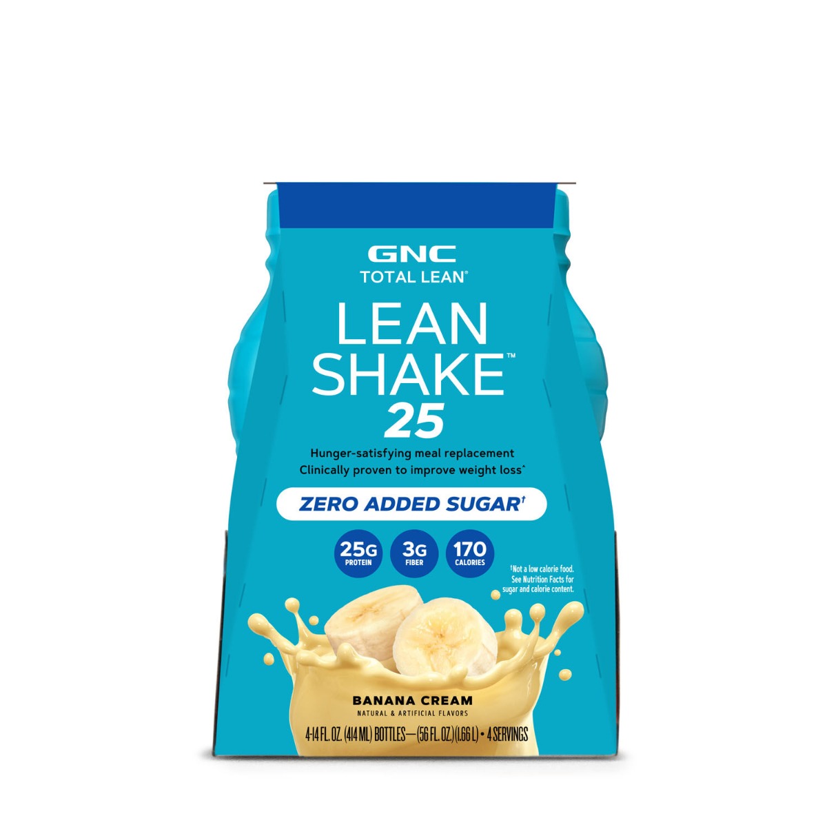 GNC Total Lean® Lean Shake™ 25 cu Aroma de Banane, 414 ml - GNC Romania ...