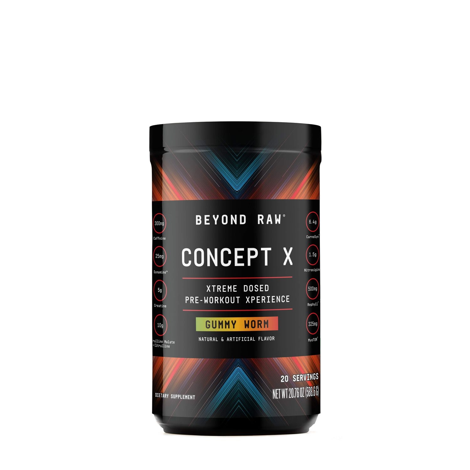 GNC Beyond Raw® Concept X Pre-Workout, Formula Pre-Workout cu Aroma ...