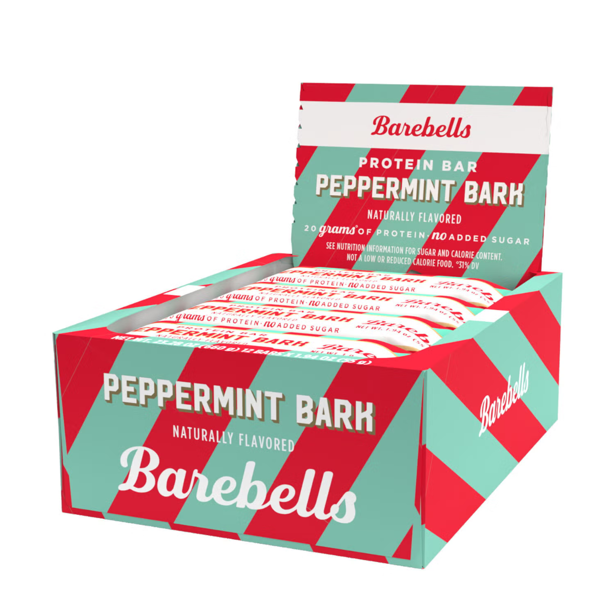 Barebells Protein Bar baton proteic cu aroma de ciocolata cu menta, 55g ...