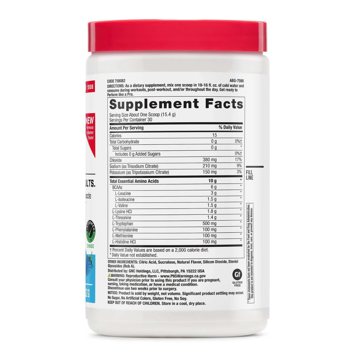GNC Pro Performance® Essential Amino Complete, Aminoacizi cu aroma de ...