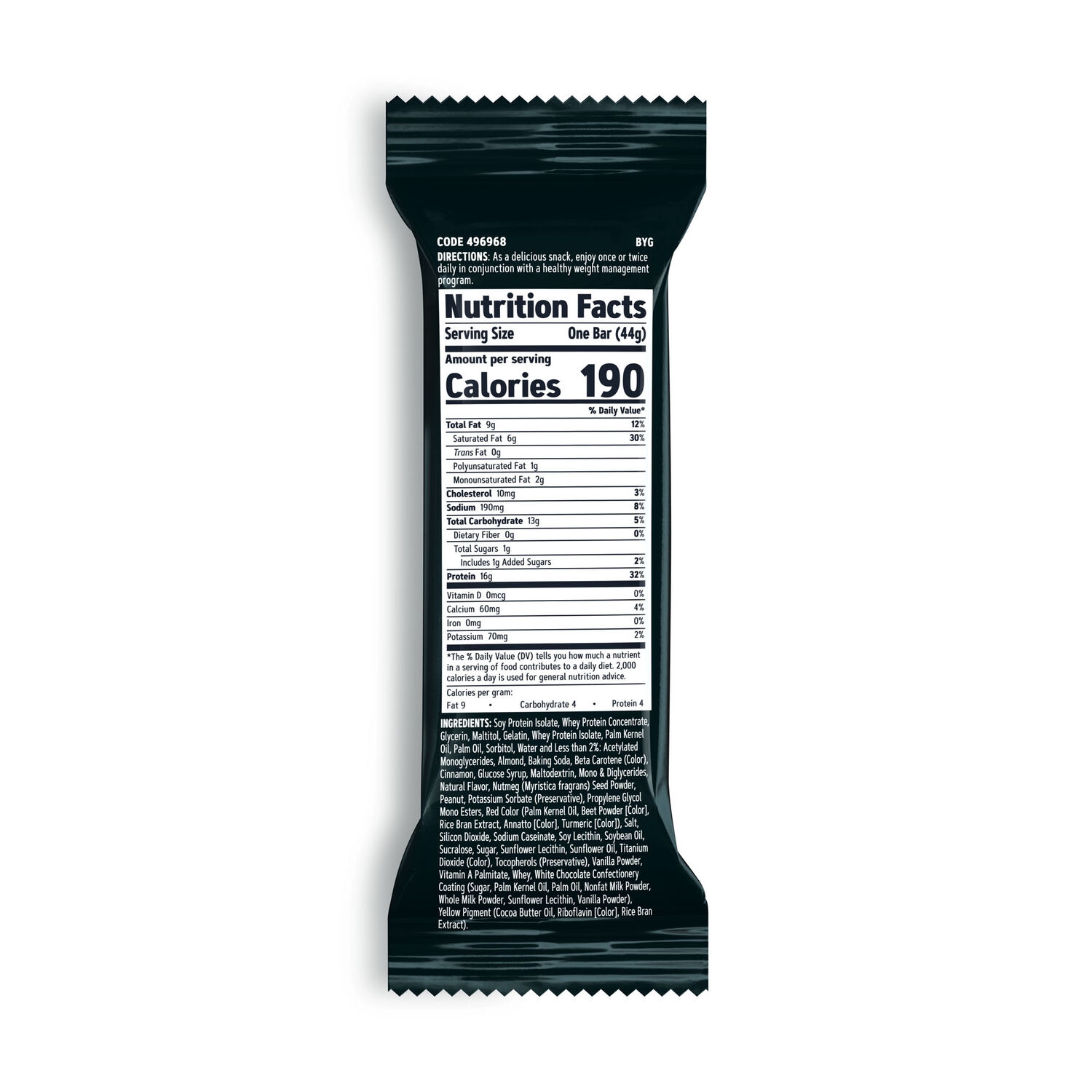 GNC Total Lean® Layered Lean Bar, Baton Proteic cu Aroma de Prajitura ...