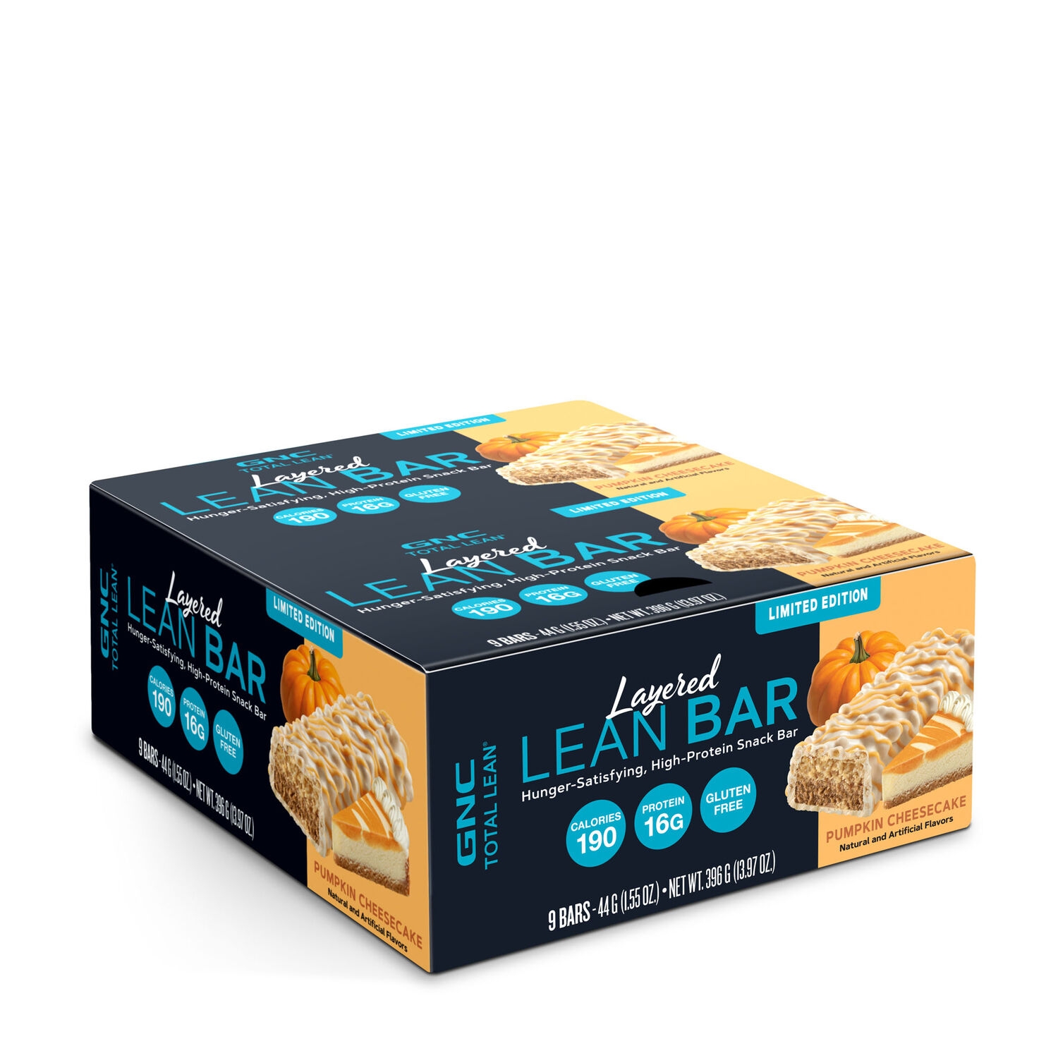 GNC Total Lean® Layered Lean Bar, Baton Proteic cu Aroma de Prajitura ...