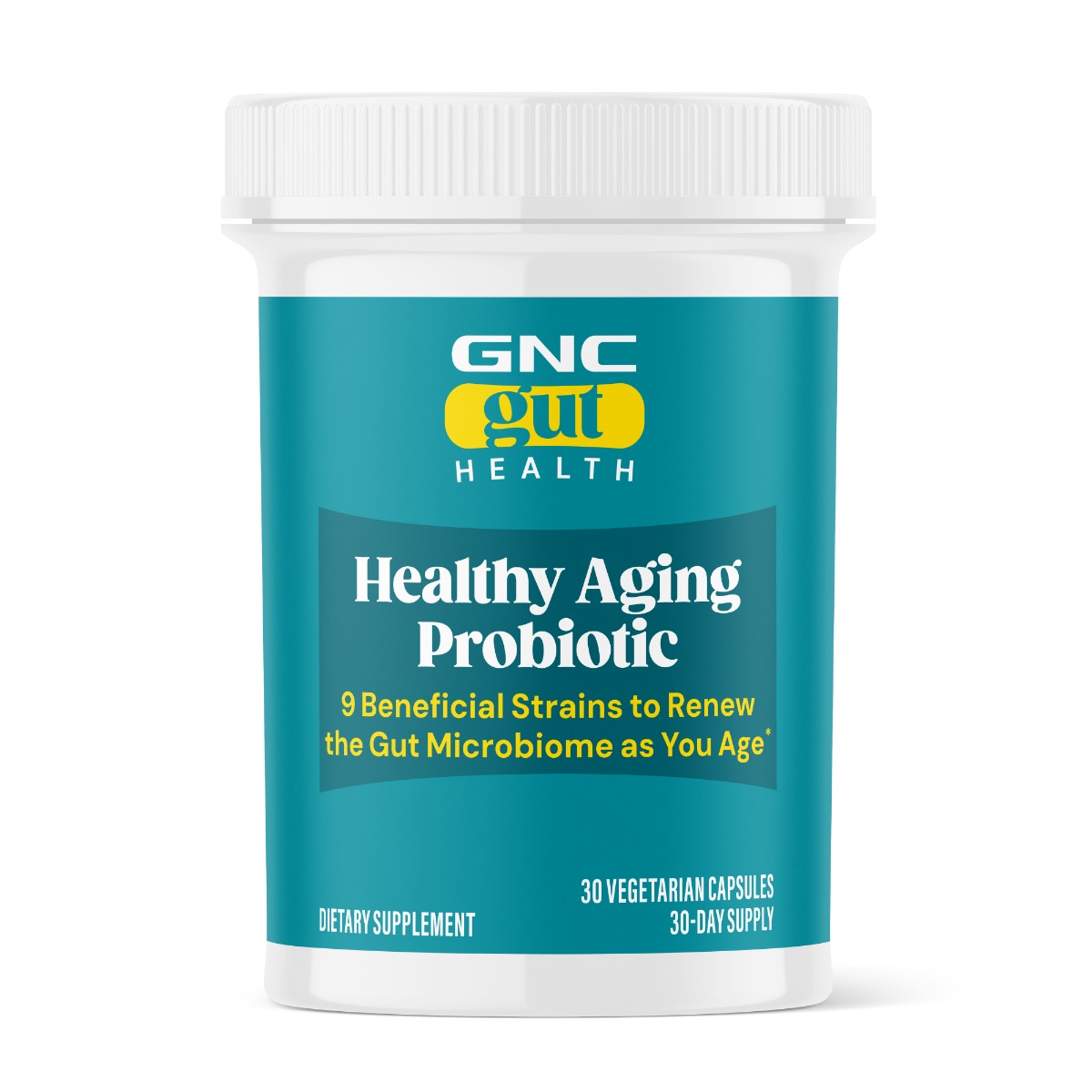 GNC Gut Health Healthy Aging Probiotic For Adult Over 50, Probiotic ...