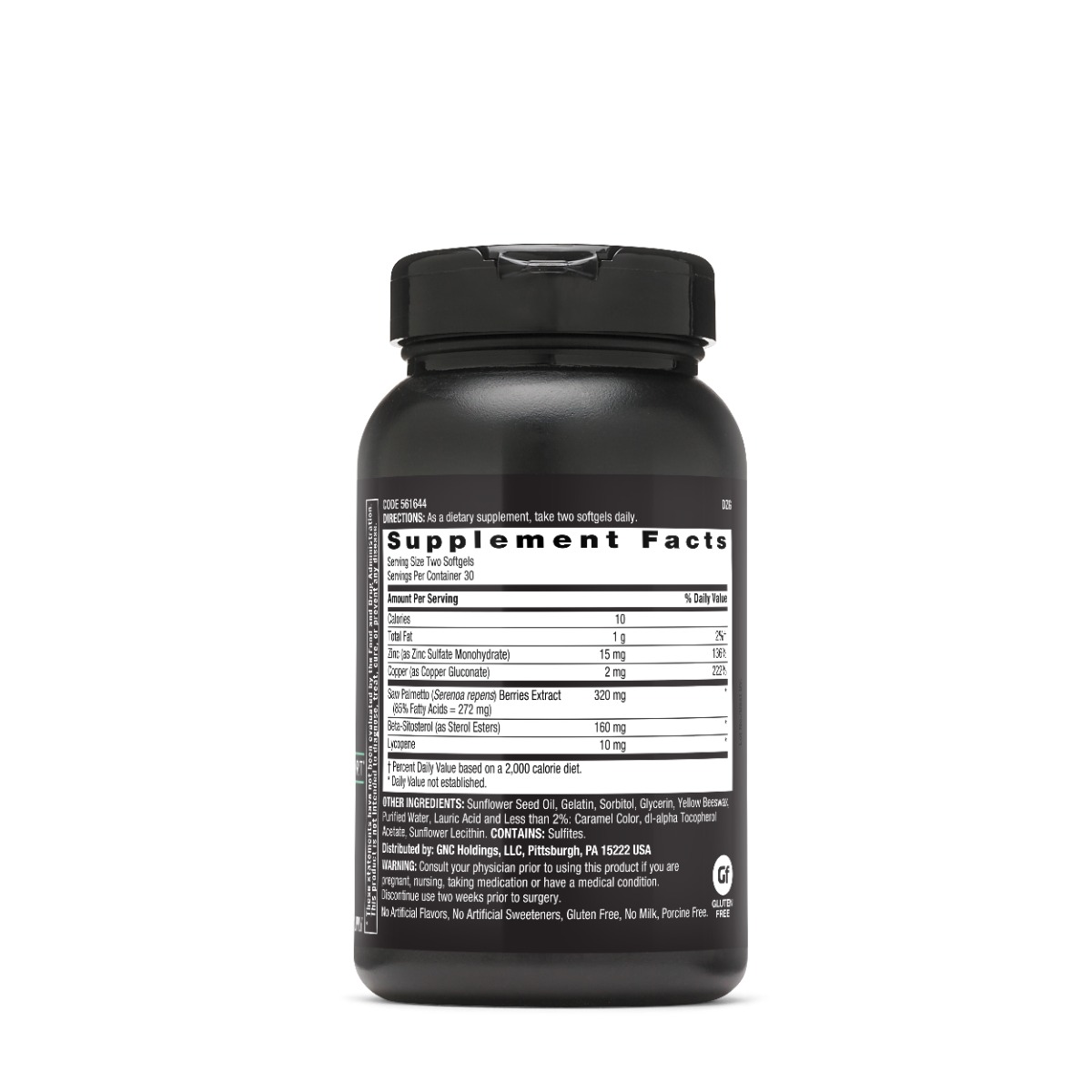 GNC Mega Men Prostate Formula, Complete Prostate Health Support , 60 ...