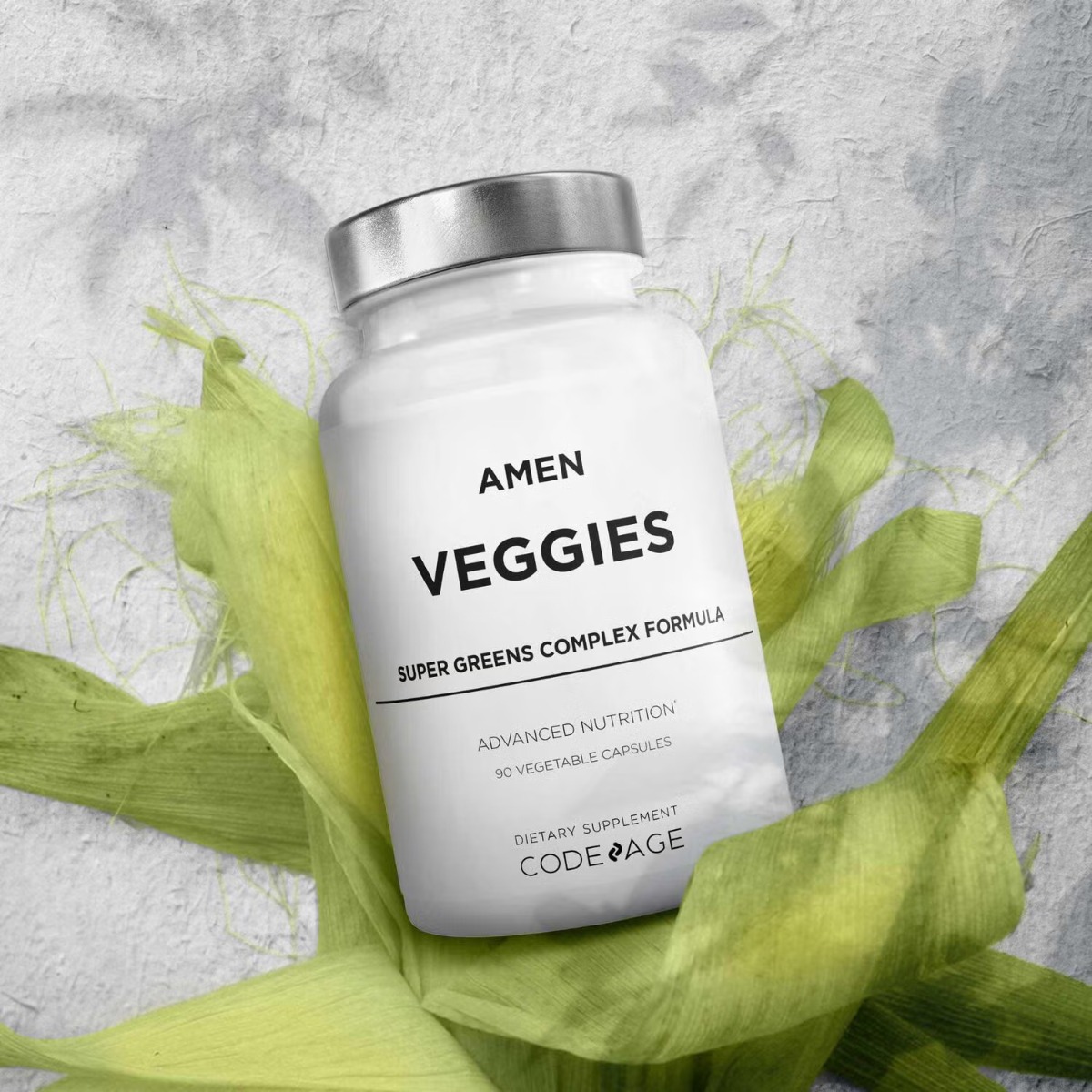CodeAge Amen super greens complex formula, Premium vegetable and ...