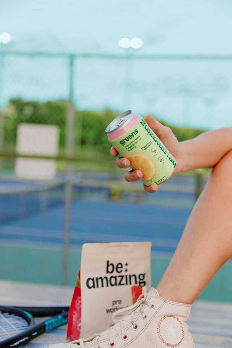 Be Amazing® Greens RTD Pink Lemonade Flavor, Revitalizing Superfood ...