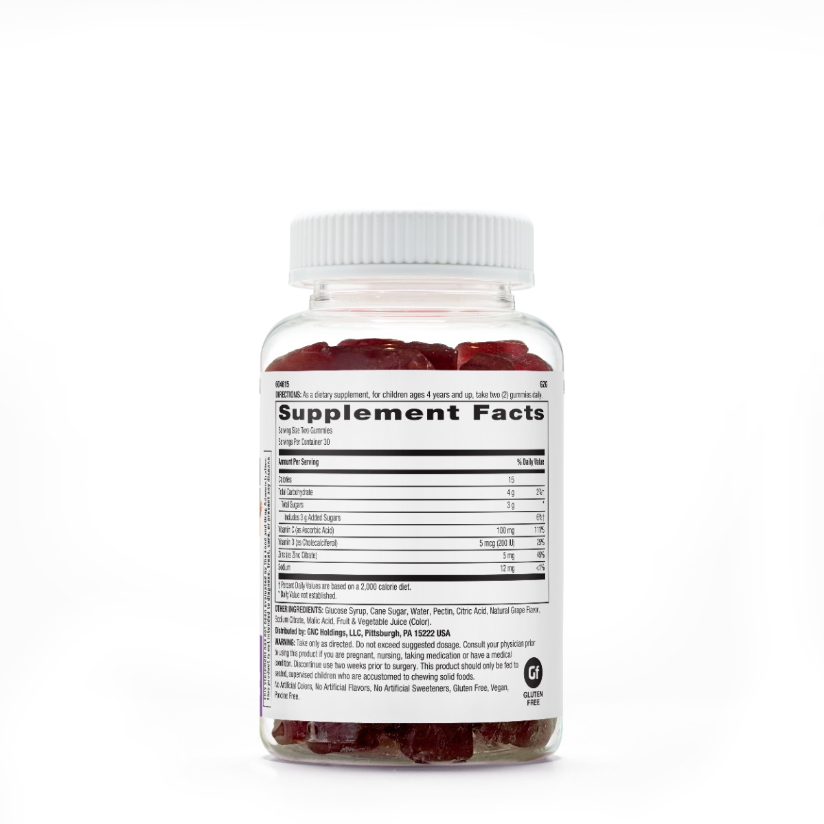 GNC Milestones® Kid’s Immune Defense Gummy, Formula Pentru Copii, cu ...