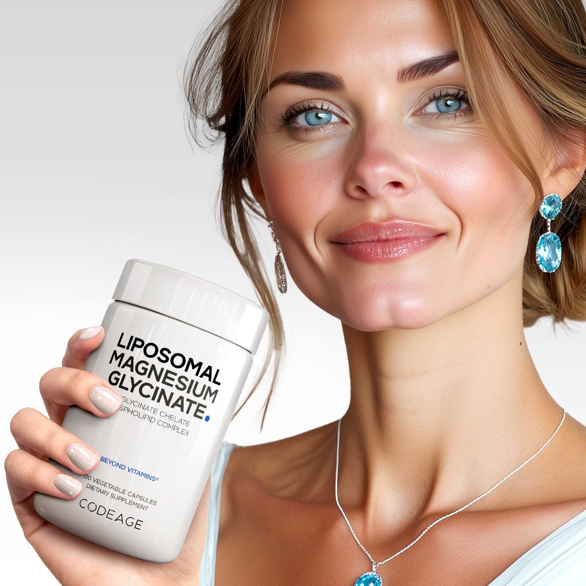 CodeAge Liposomal Magnesium Glycinate, Magneziu Bisglicinat Lipozomal ...
