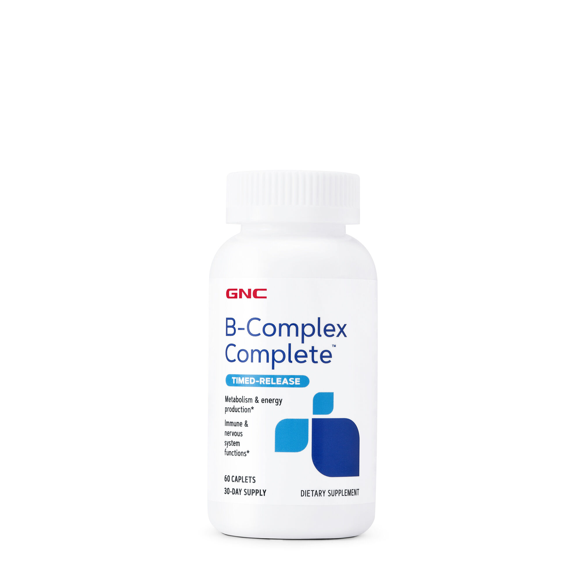 GNC B-Complex Complete™, Vitamin B Complex, 60 tb - GNC Romania - GNC Live Well EN