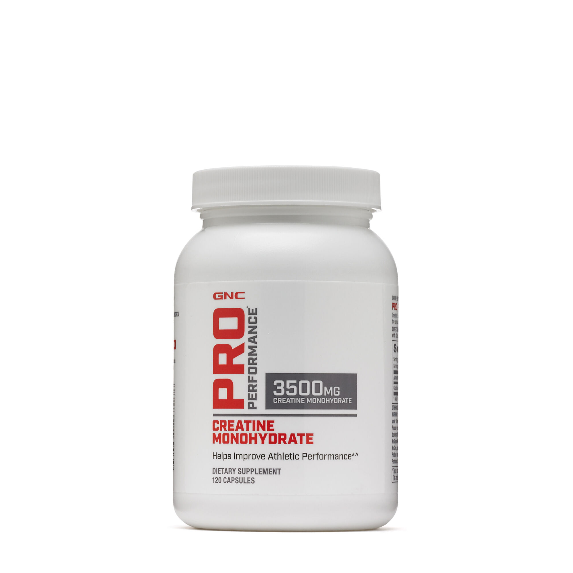GNC Pro Performance® Creatine Monohydrate 3500 mg, Creatina Monohidrata ...